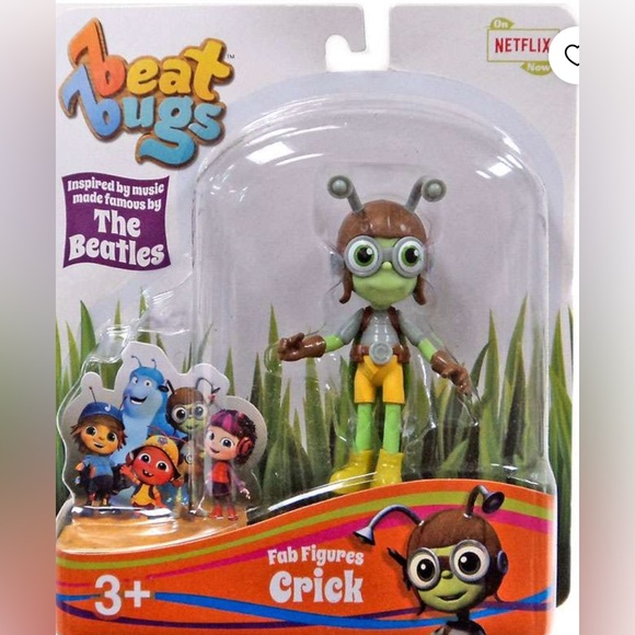 Netflix | Toys | Beat Bugs Fab Figures Crick Action Figure | Poshmark